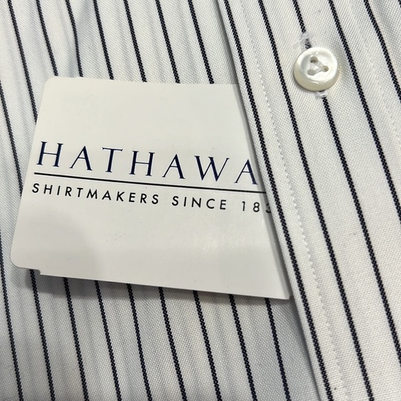 hathaway | Shirts | Vintage Hathaway Mens Button Down Shirt Nwt Collar ...